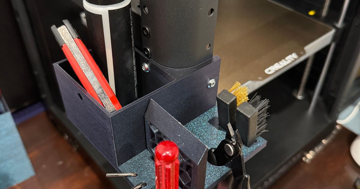Flashforge Adventurere 5M side mount tool holder by zkobol | Download ...