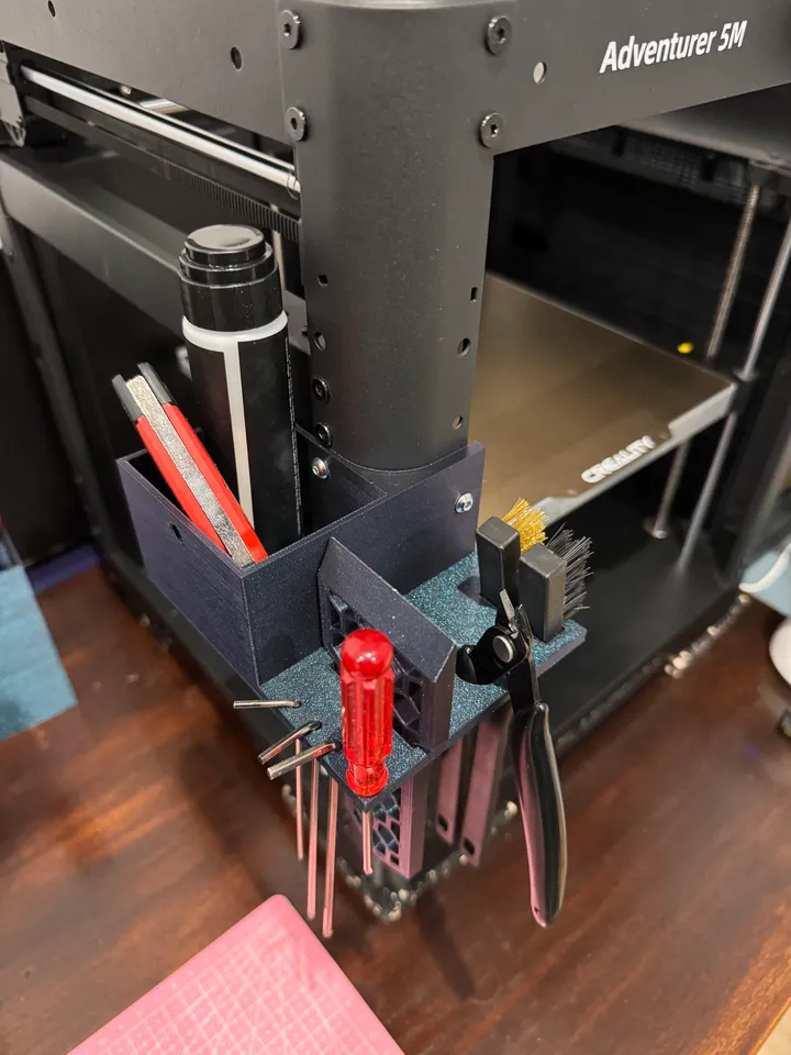 Flashforge Adventurere 5M side mount tool holder by zkobol | Download ...
