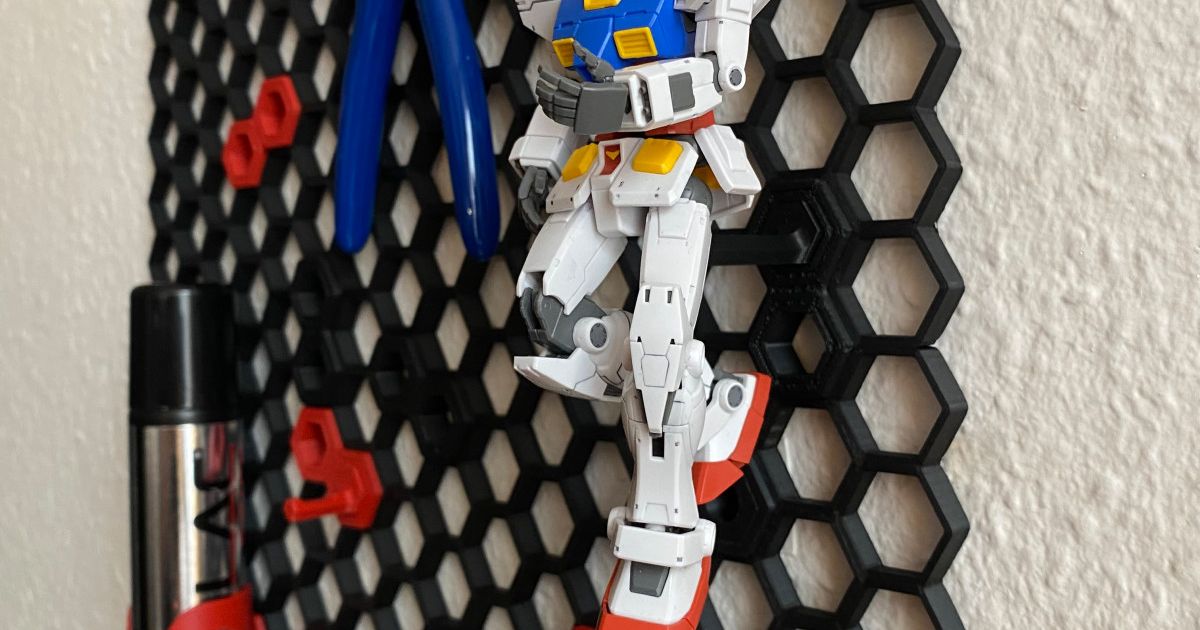 Gunpla HSW mount (remix) by georgmierau | Download free STL model ...
