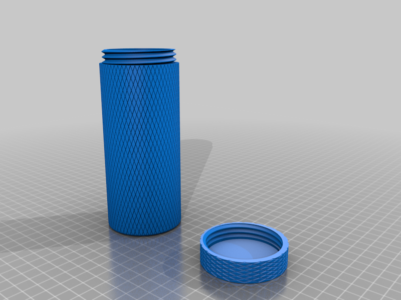 Full_cylinder_container_with_lid_D60mm-H145mm_v1 by smilOrel | Download ...