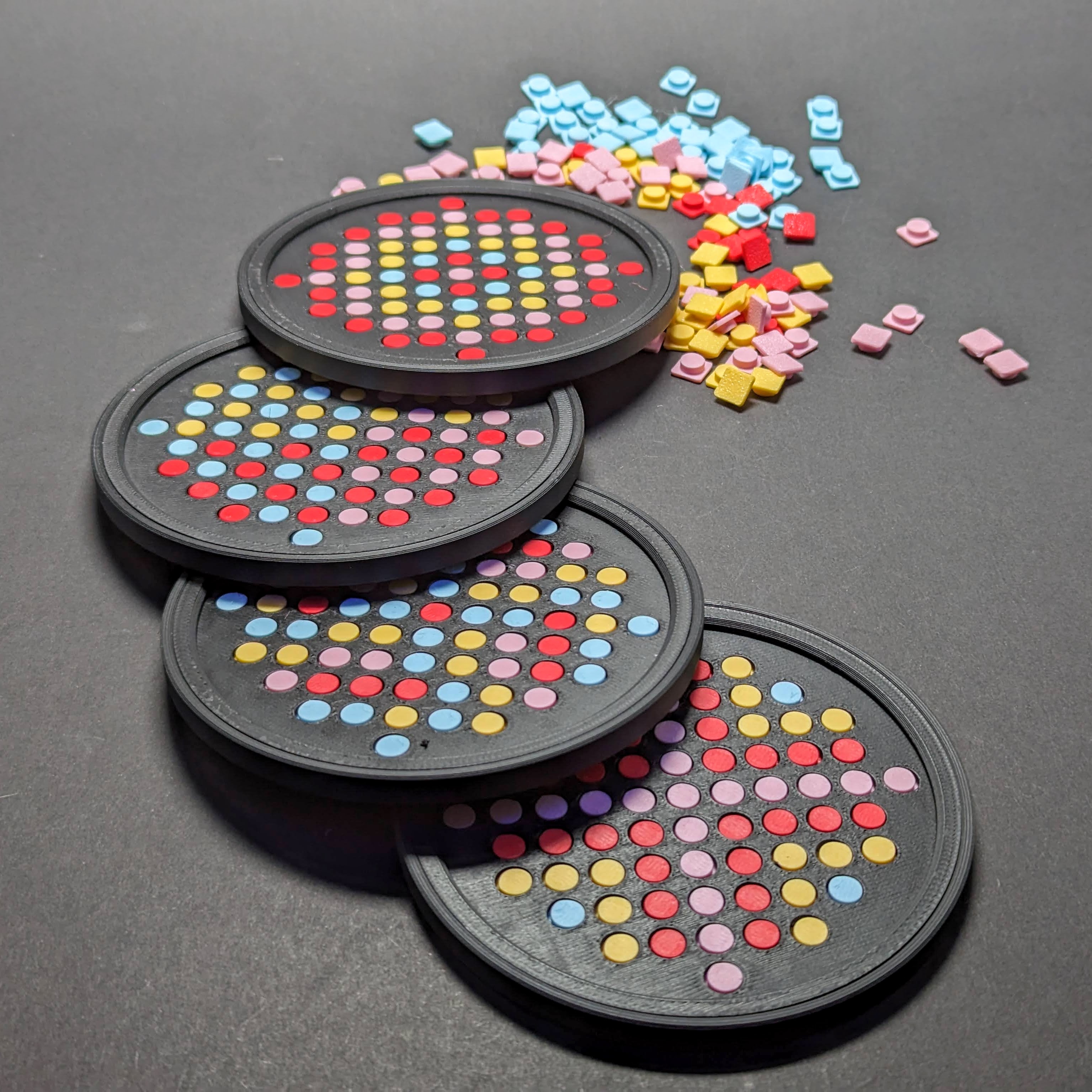 Pixel Coasters by Clockspring | Printables Store