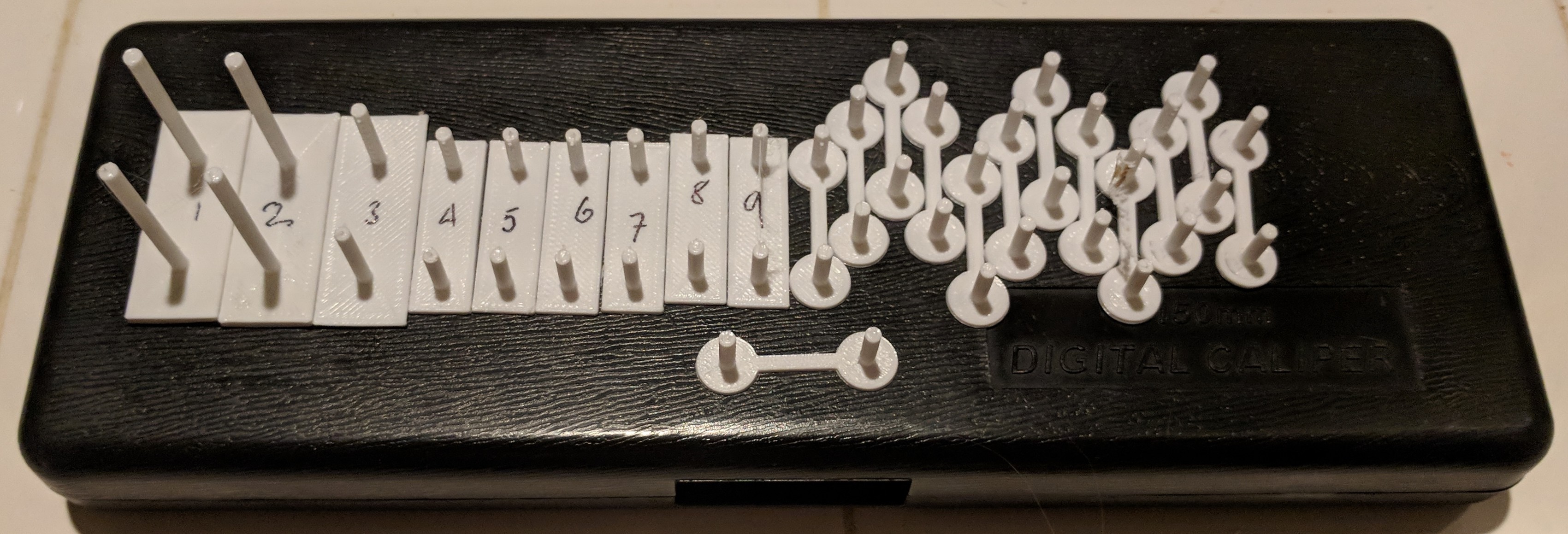 Retraction Dual Tower Test by MakerBlock | Download free STL model ...