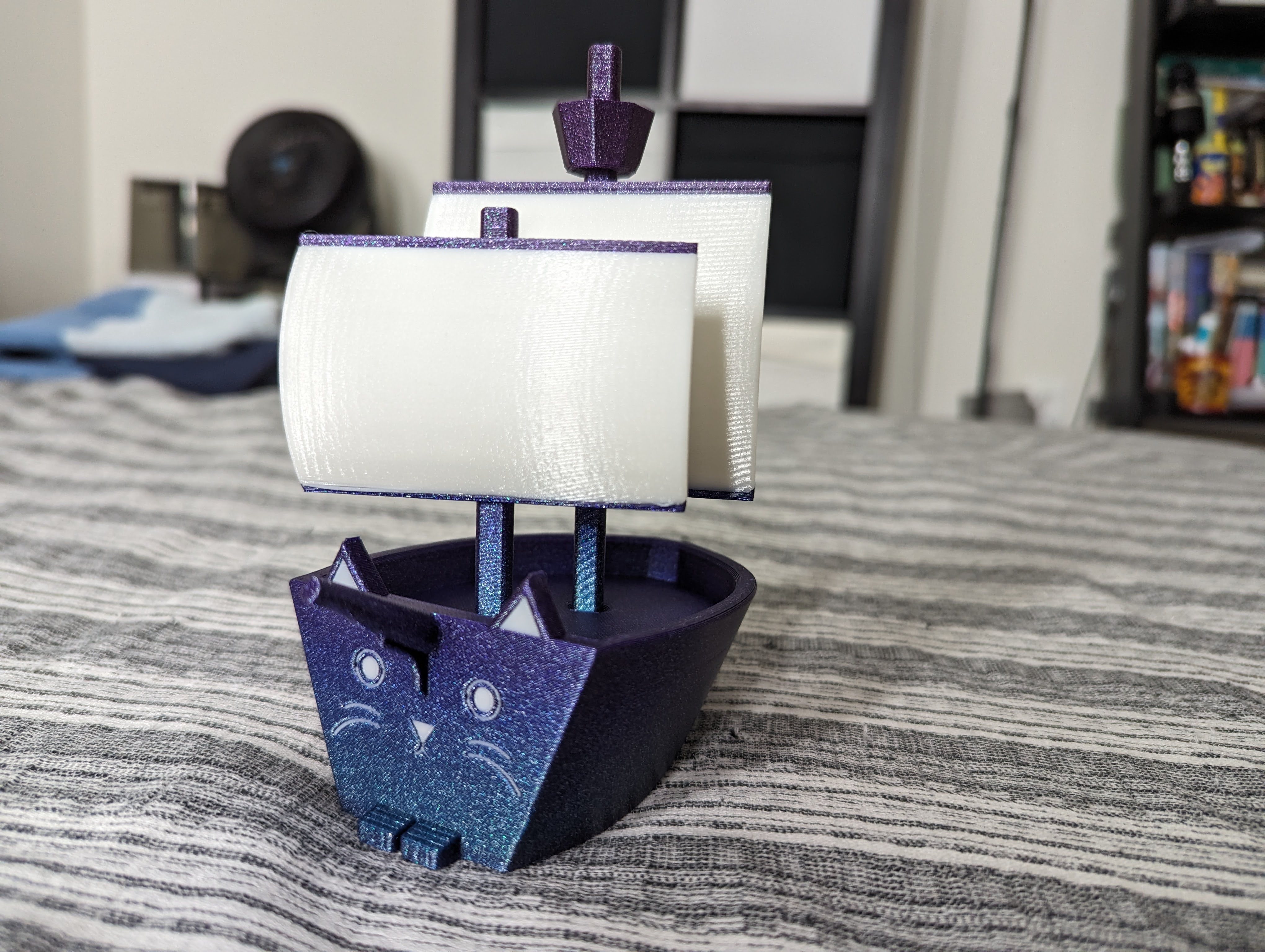 Cat Boat by chpv | Download free STL model | Printables.com