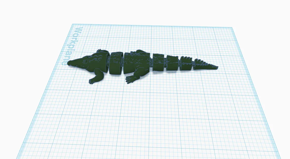 articulated croc by kidcreators | Download free STL model | Printables.com