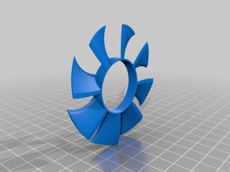 Cooling fan replacement blades by Sponge | Download free STL model ...
