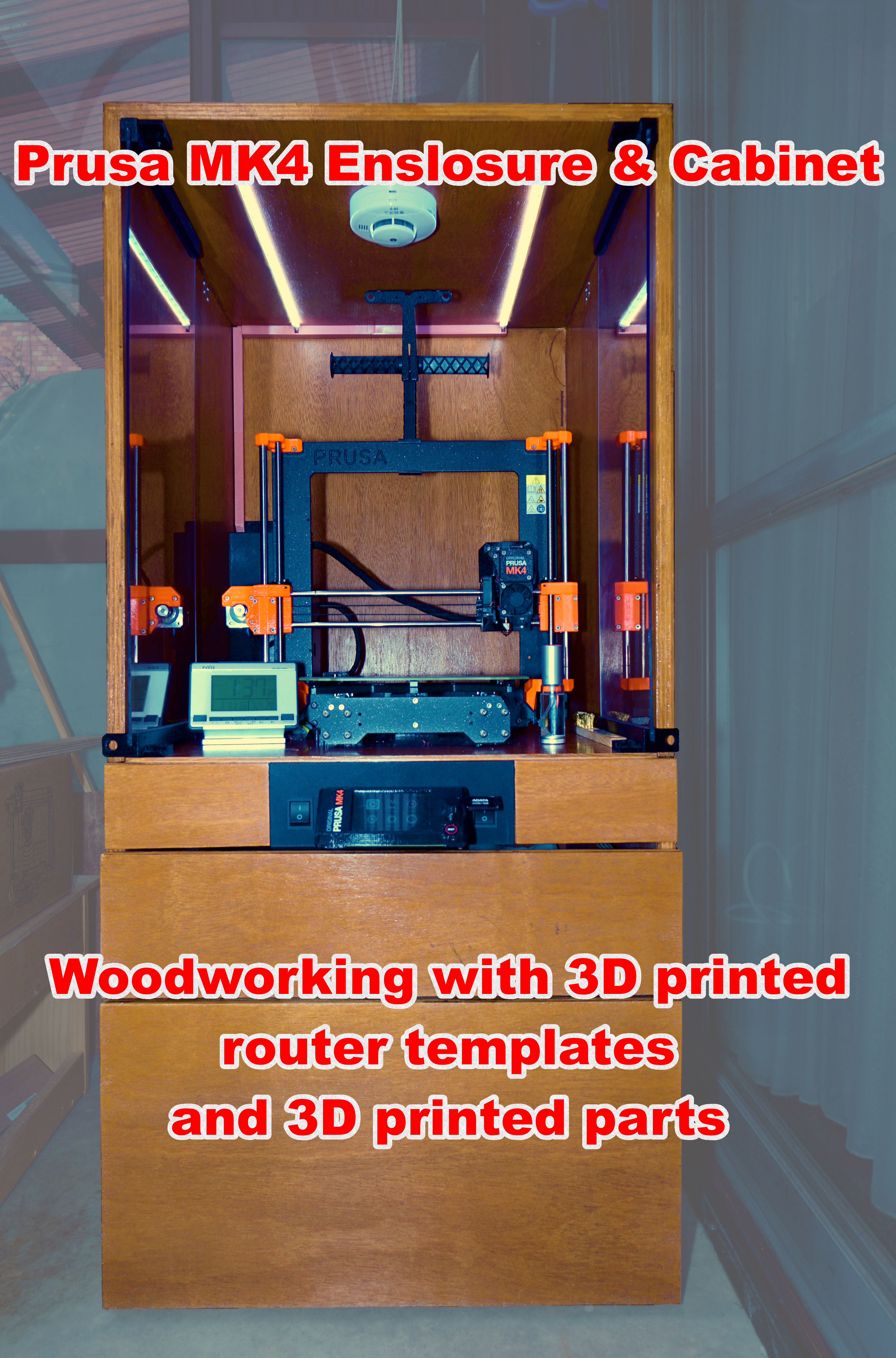 Prusa MK4/3 Enclosure & Cabinet by imototakashi | Download free STL ...