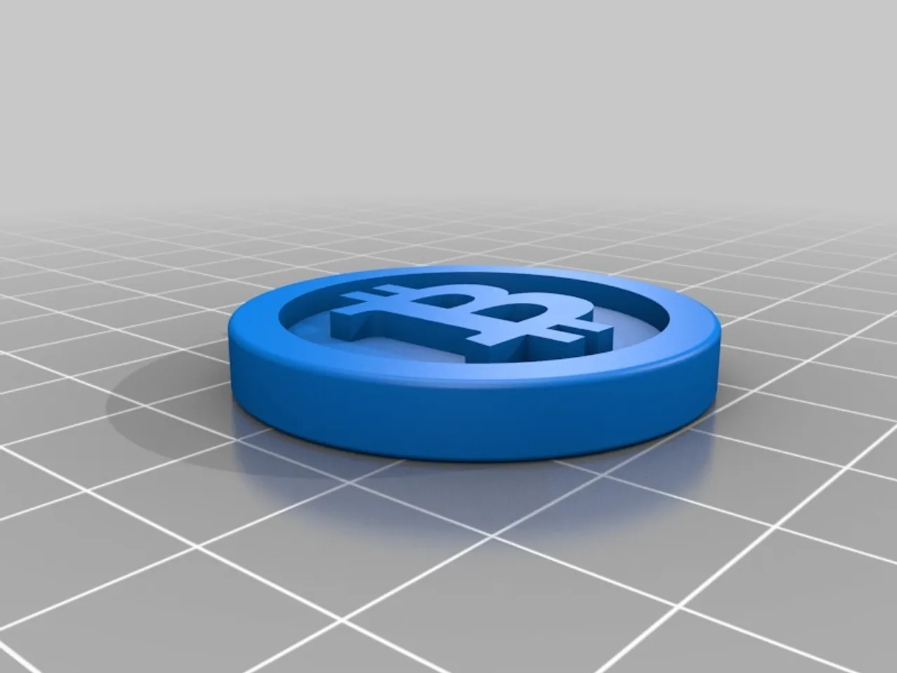 Bitcoin Keychain by Jeremy Williams | Download free STL model ...