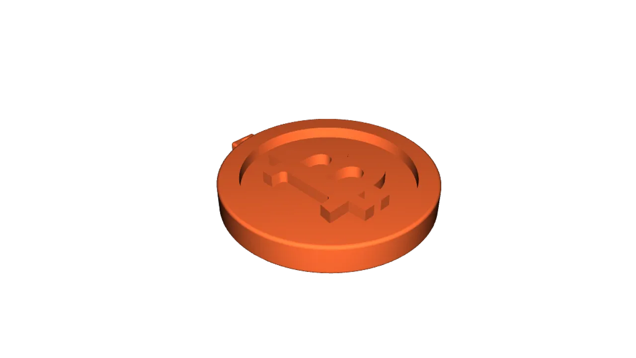 Bitcoin Keychain by Jeremy Williams | Download free STL model ...