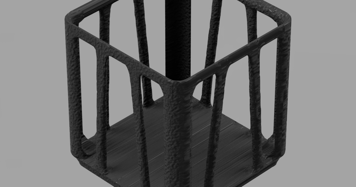 Gridfinity 1x1 Bin Peak Efficiency Design by HawkFiveStudio | Download free STL model ...