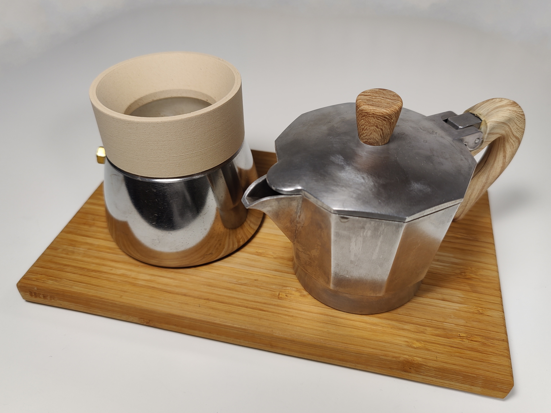 Gnali & Zani Venezia moka pot coffee grind funnel by Pyry | Download ...