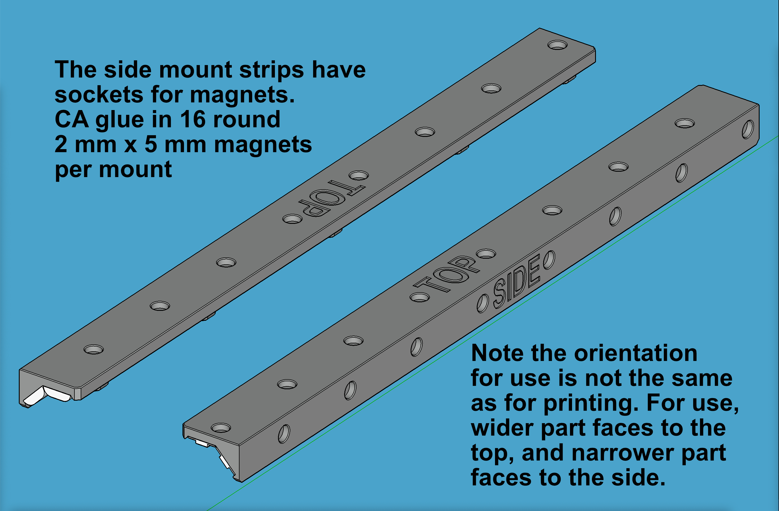 Flashforge Adventurer 5M (AD5M) LED Light Bars mod accessories - mounts ...
