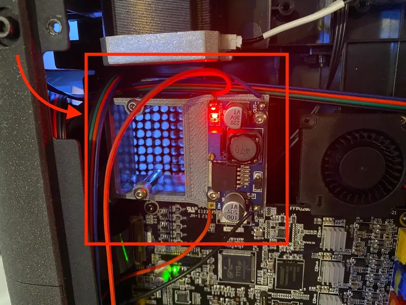 Flashforge Adventurer 5M (AD5M) LED Light Bars mod accessories - mounts ...