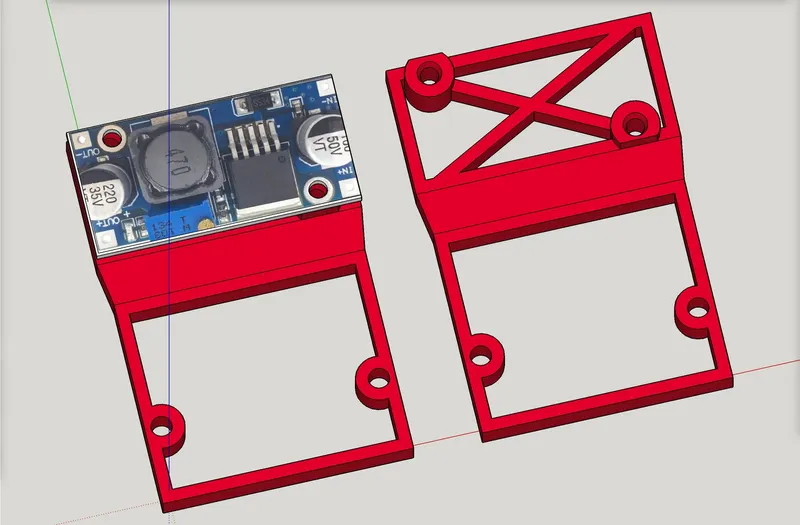 Flashforge Adventurer 5M (AD5M) LED Light Bars mod accessories - mounts ...