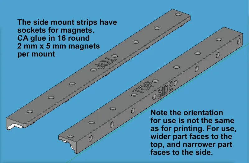 Flashforge Adventurer 5M (AD5M) LED Light Bars mod accessories - mounts ...