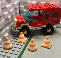 Traffic Cone // Leitkegel // Pylon (LEGO DUPLO compatible) by smuk3d ...
