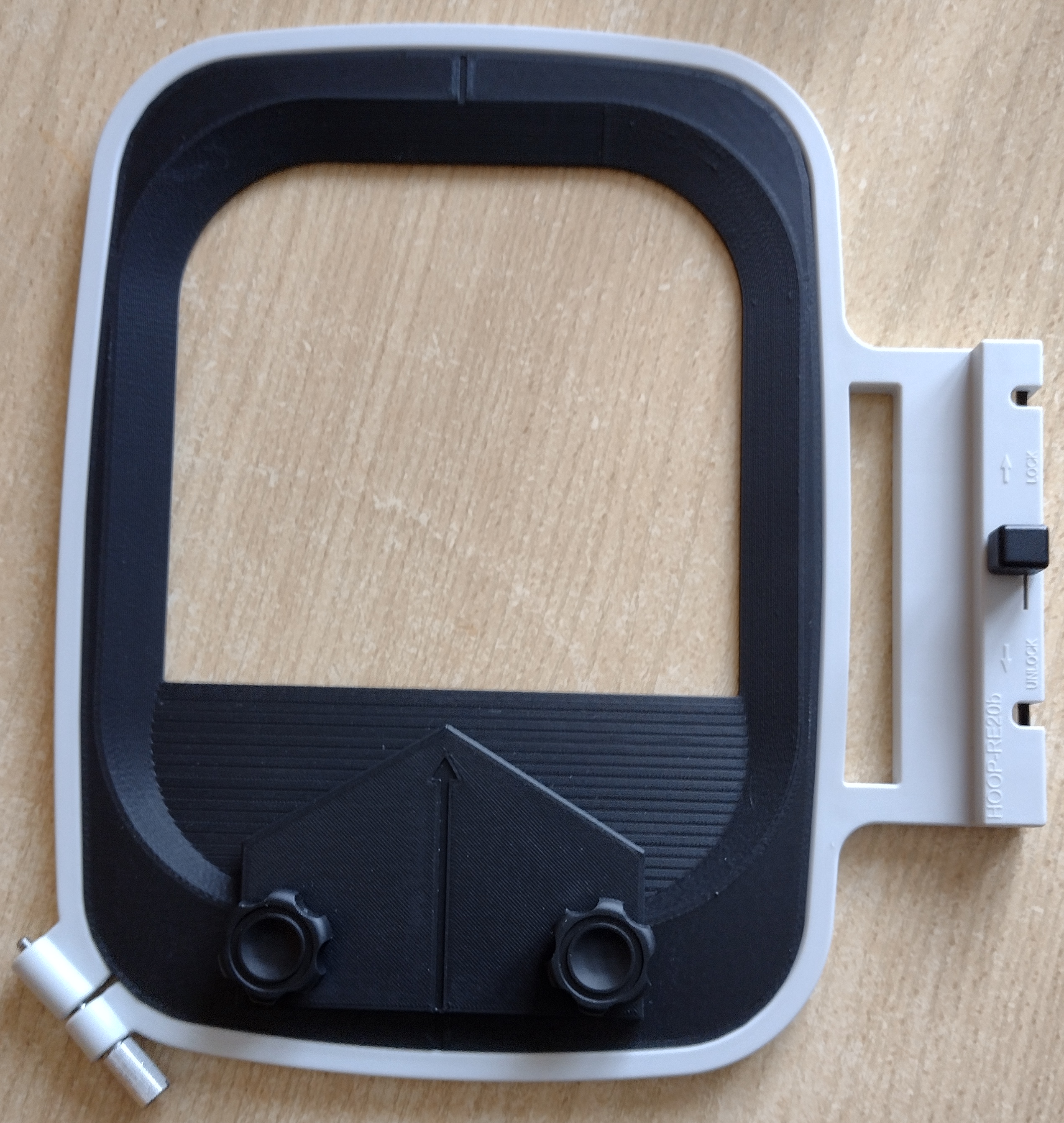 Cap hoop for Janome / elna RE20b or type b (like HH10b) by Bauschlumpf ...
