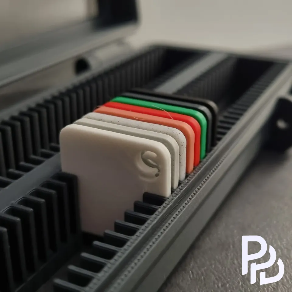 Bambu Filament Swatch Box Lightweight & Efficient REMIX by Printy Ponky ...