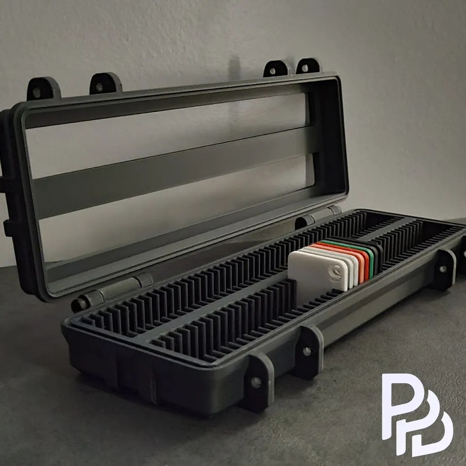 Bambu Filament Swatch Box Lightweight & Efficient REMIX by Printy Ponky ...