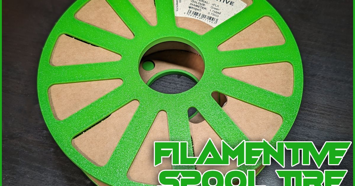 Filamentive Spool Tire (Adapter for use in AMS) by ByteSlinger ...