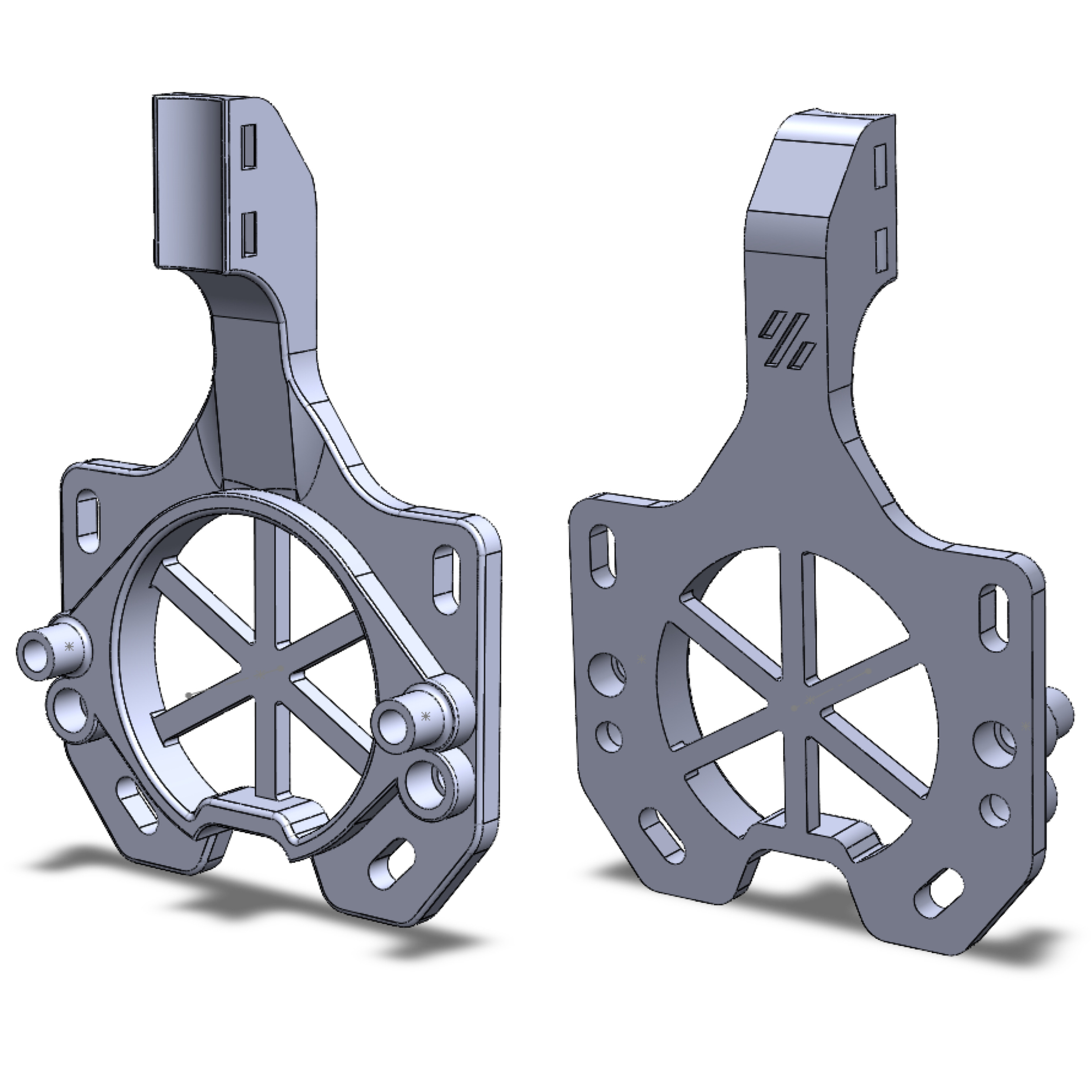 Makerbase MKS THR36 mount Sherpa Mini extruder by H3DA Components ...