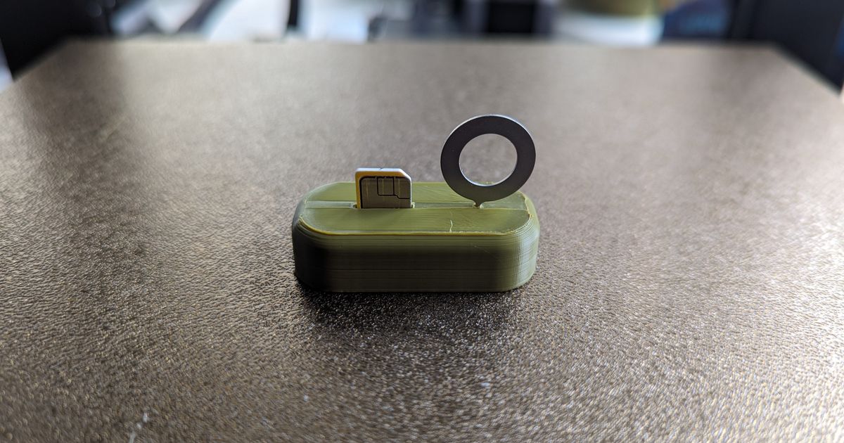 Sim Card and Sim Ejector Holder by Victor Vitishko | Download free STL ...