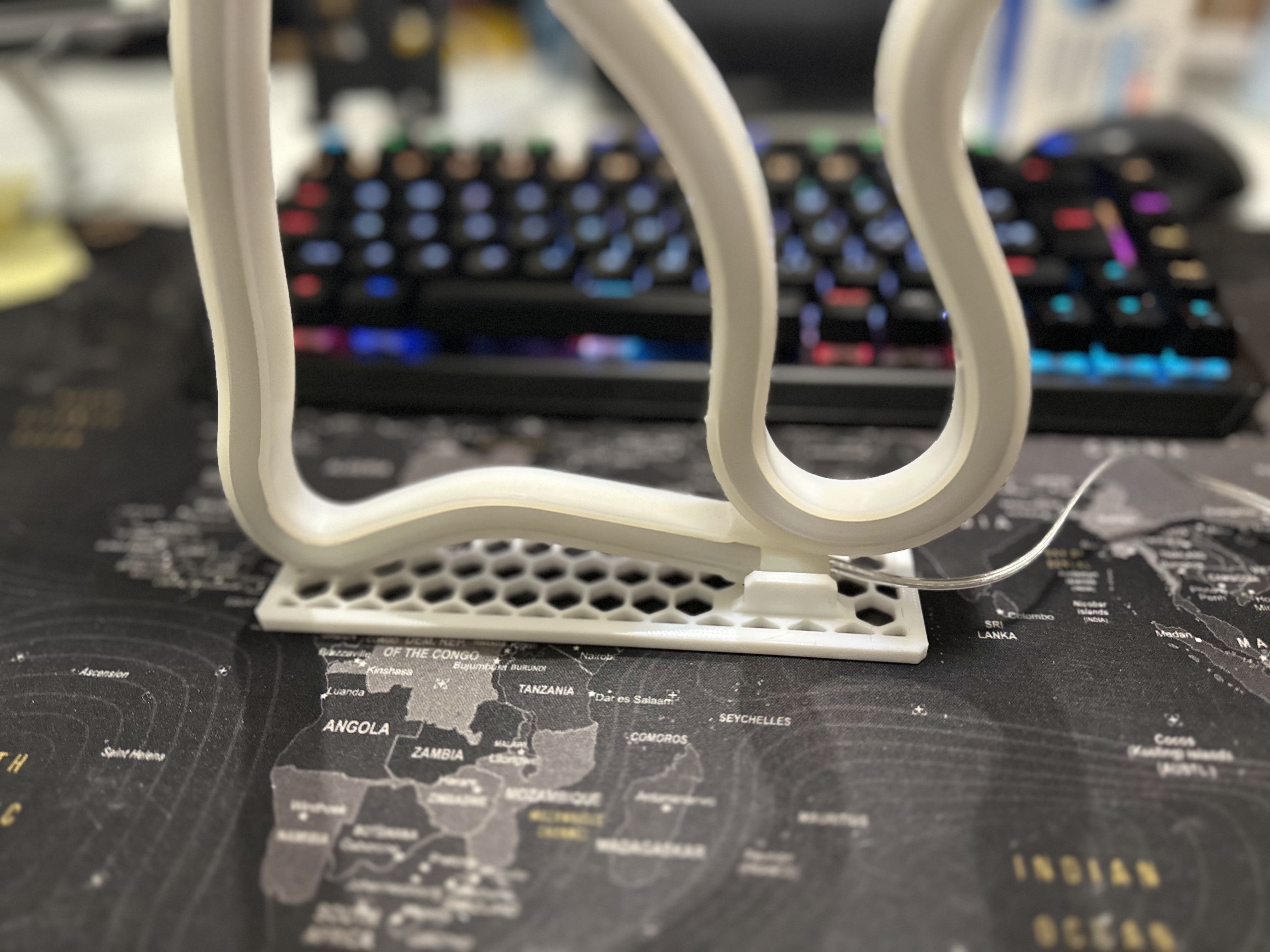 Led Strip Stand by Roket | Download free STL model | Printables.com