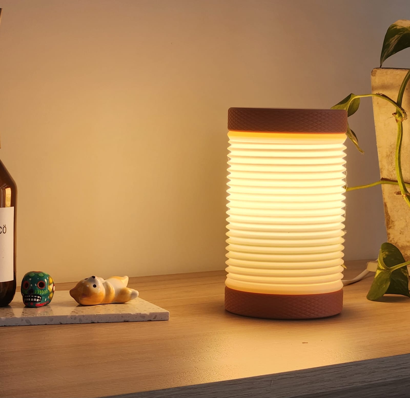 Threaded Lamp by Alvaro G | Download free STL model | Printables.com