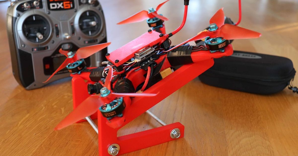 FPV Racer Racecopter Frame 5 Inch (220mm diagonal) by Matthias ...