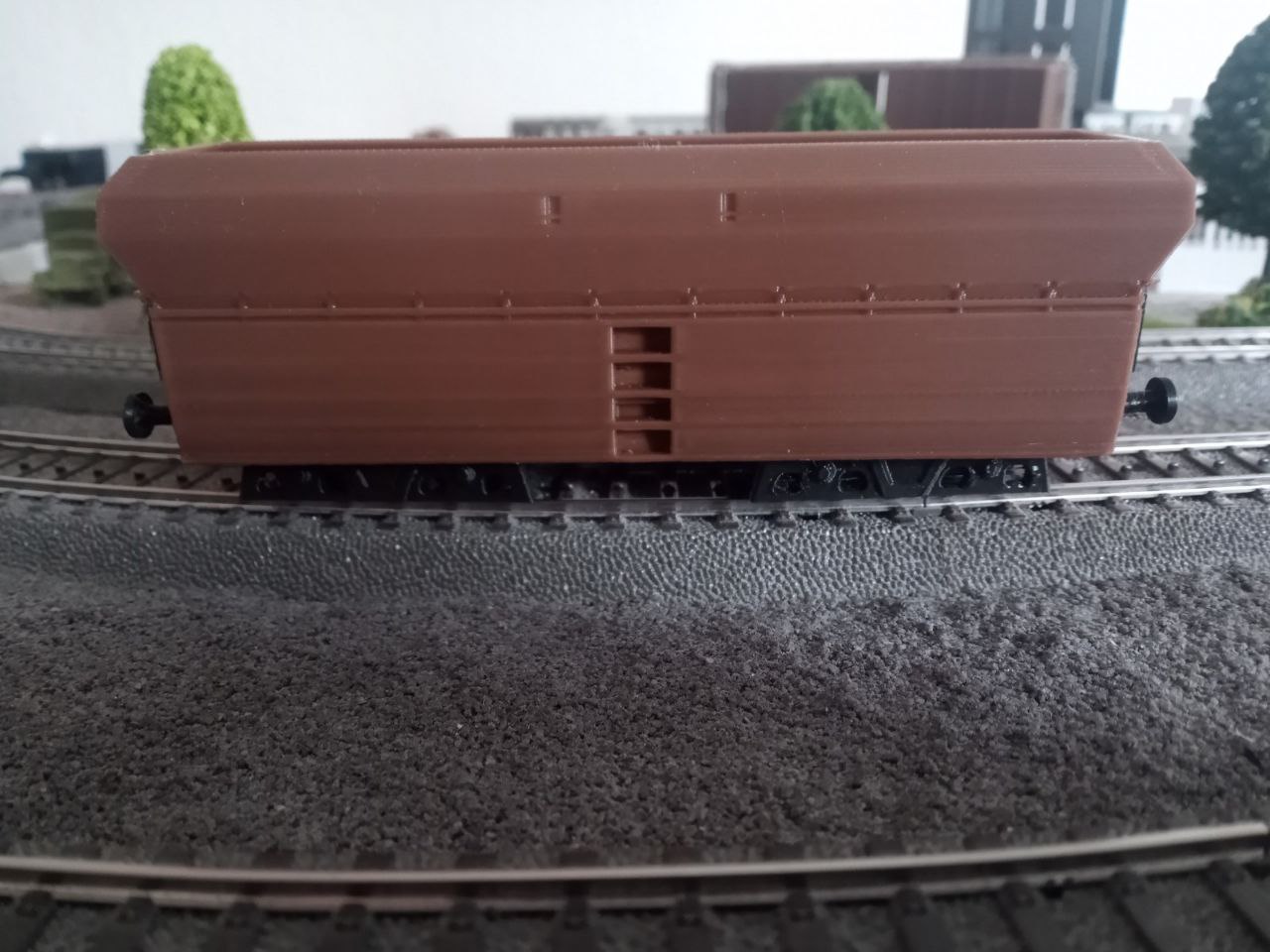 DB HOPPER CAR H0 SCALE - DB SELBSTENTLADEWAGEN H0 by ASKA Modelle ...