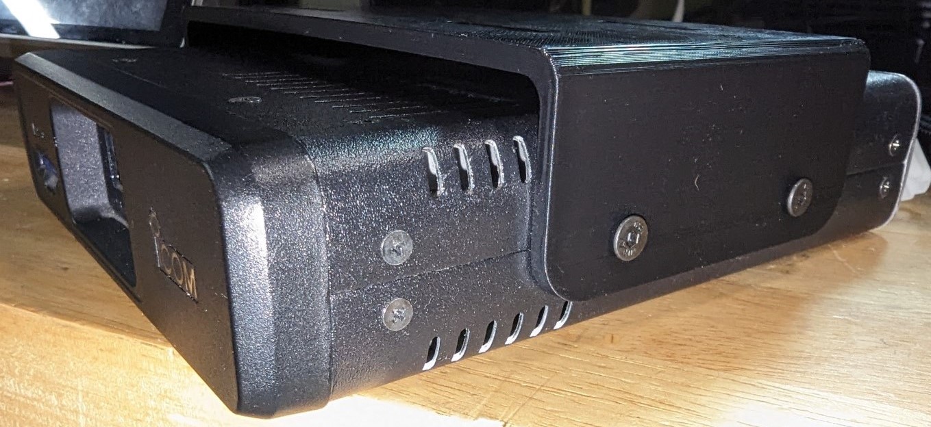 iCom ID-5100 Mounting Bracket - Low Profile by Bones™ | Download free ...