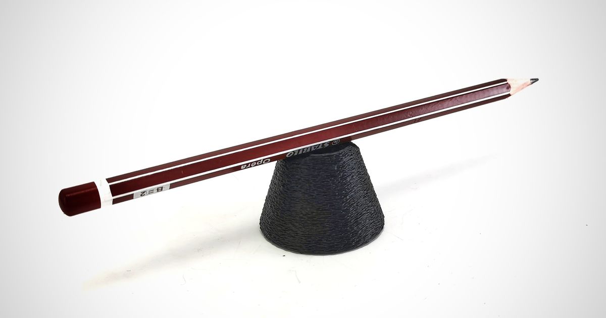 Desktop Horizontal Pen Holder by ncsandor | Download free STL model ...