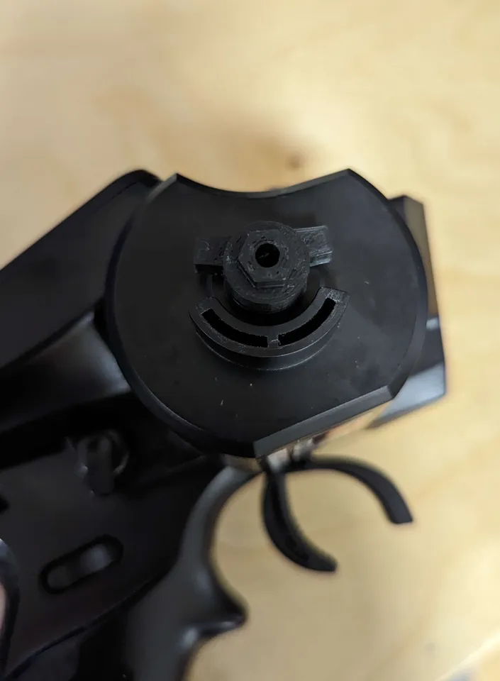 Flysky G7P Wheel Adapter for 7mm hex added thumb lever option also by Hoquat | Download free STL ...