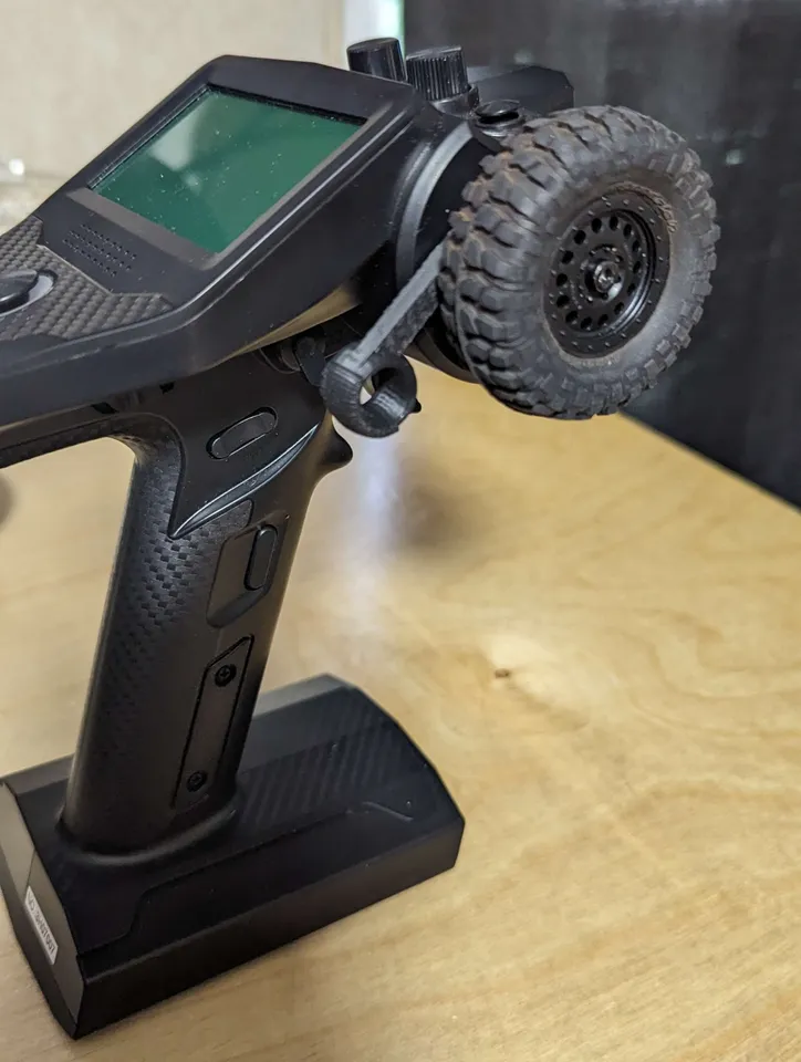 Flysky G7P Wheel Adapter for 7mm hex added thumb lever option also by Hoquat | Download free STL ...