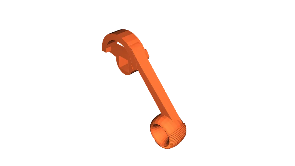 Flysky G7P Wheel Adapter for 7mm hex added thumb lever option also by ...