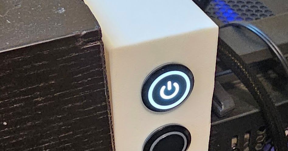 Power/Reset Box for PC or Other by Austin H. | Download free STL model ...