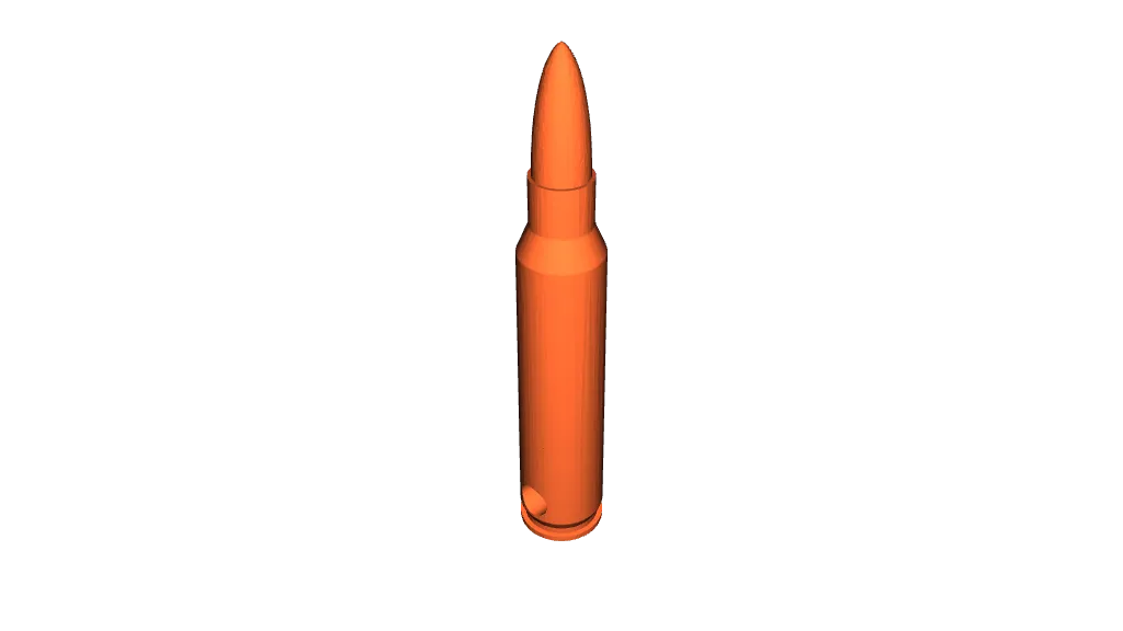 Bullet Necklace/Keychain. by Allar3D | Download free STL model ...