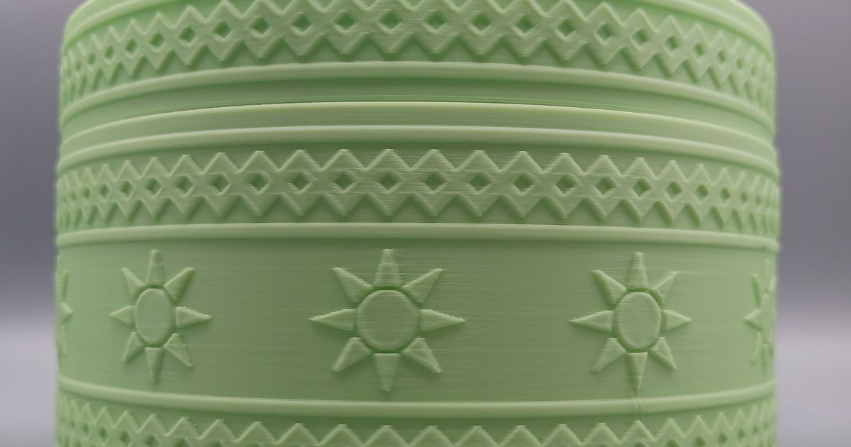 Another Round Sun Box by Crunch 3D | Download free STL model ...