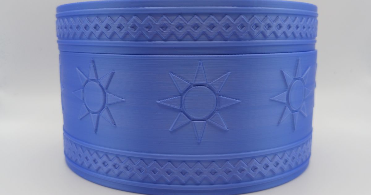 Round Sun Box by Crunch 3D | Download free STL model | Printables.com