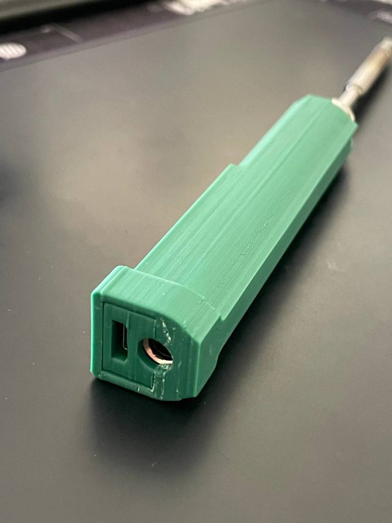 Modded TS100 Soldering Iron replacement shell by Sergey Omelchenko ...