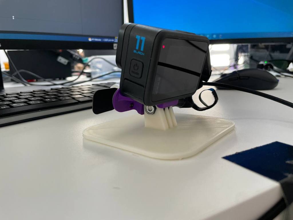 GoPro flush stand mount by Sergey Omelchenko | Download free STL model ...