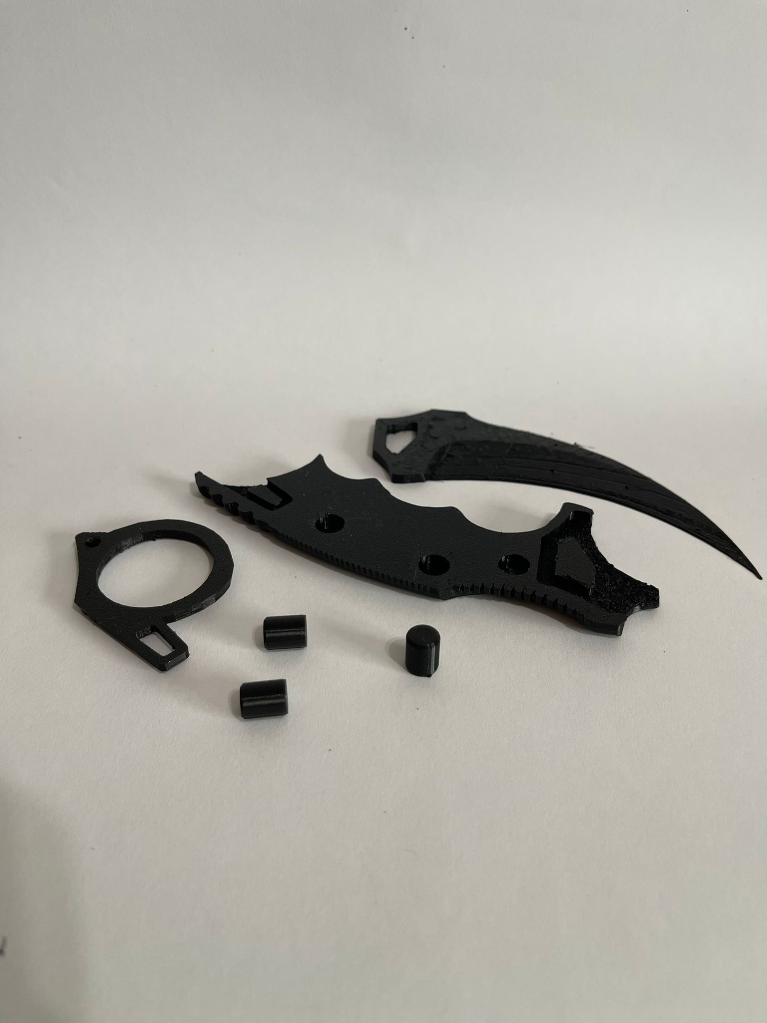 Flexible Karambit - 6 Pieces by ff | Download free STL model ...