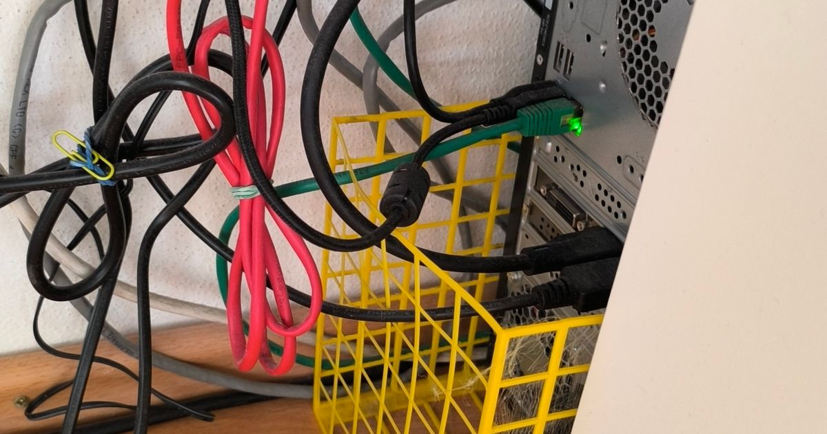 cage for computer by Drexobed | Download free STL model | Printables.com