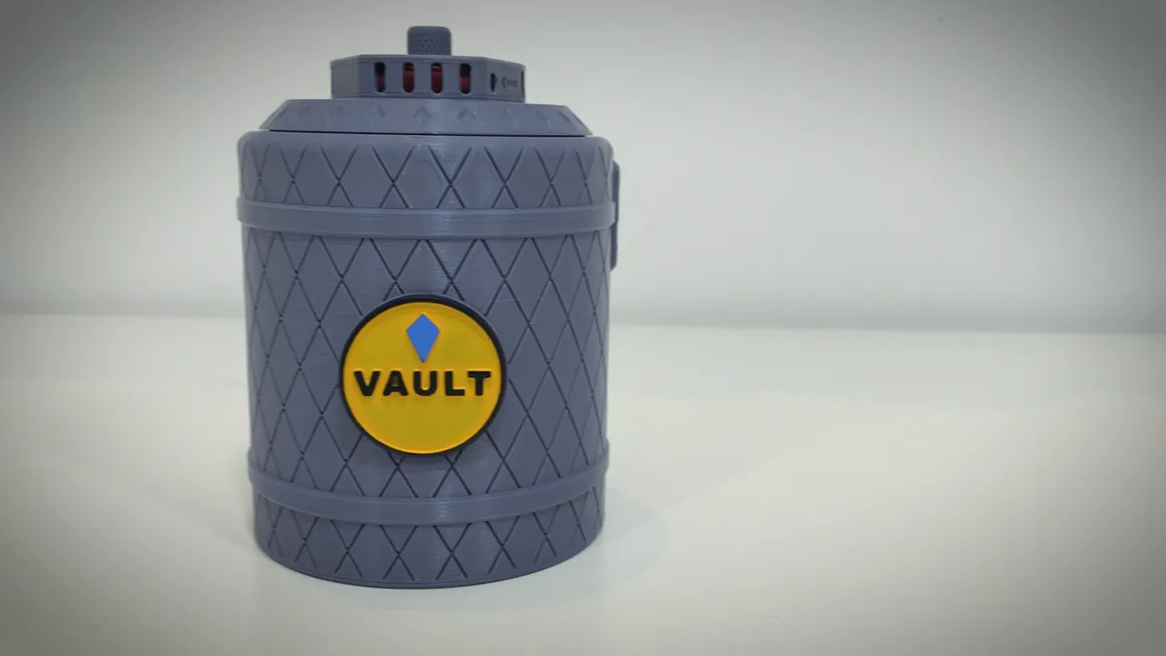 Mini Coin Vault with hidden lock and key by Dad Got Tools | Download ...