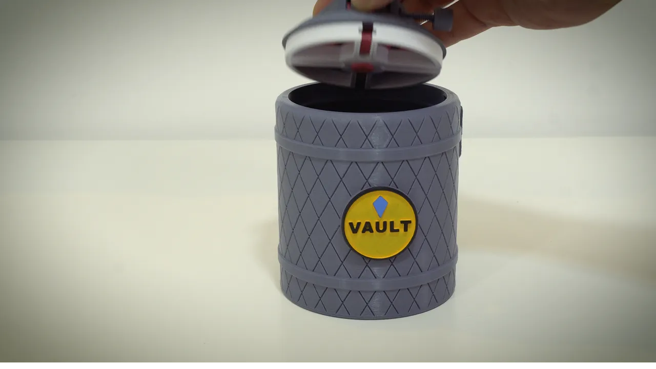 Mini Coin Vault with hidden lock and key by Dad Got Tools | Download ...