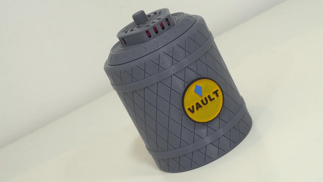 Mini Coin Vault with hidden lock and key by Dad Got Tools | Download ...