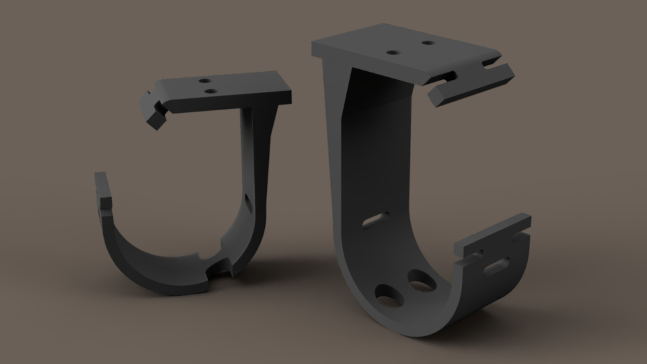 Cable Hooks 1kg+ by Kieran | Download free STL model | Printables.com