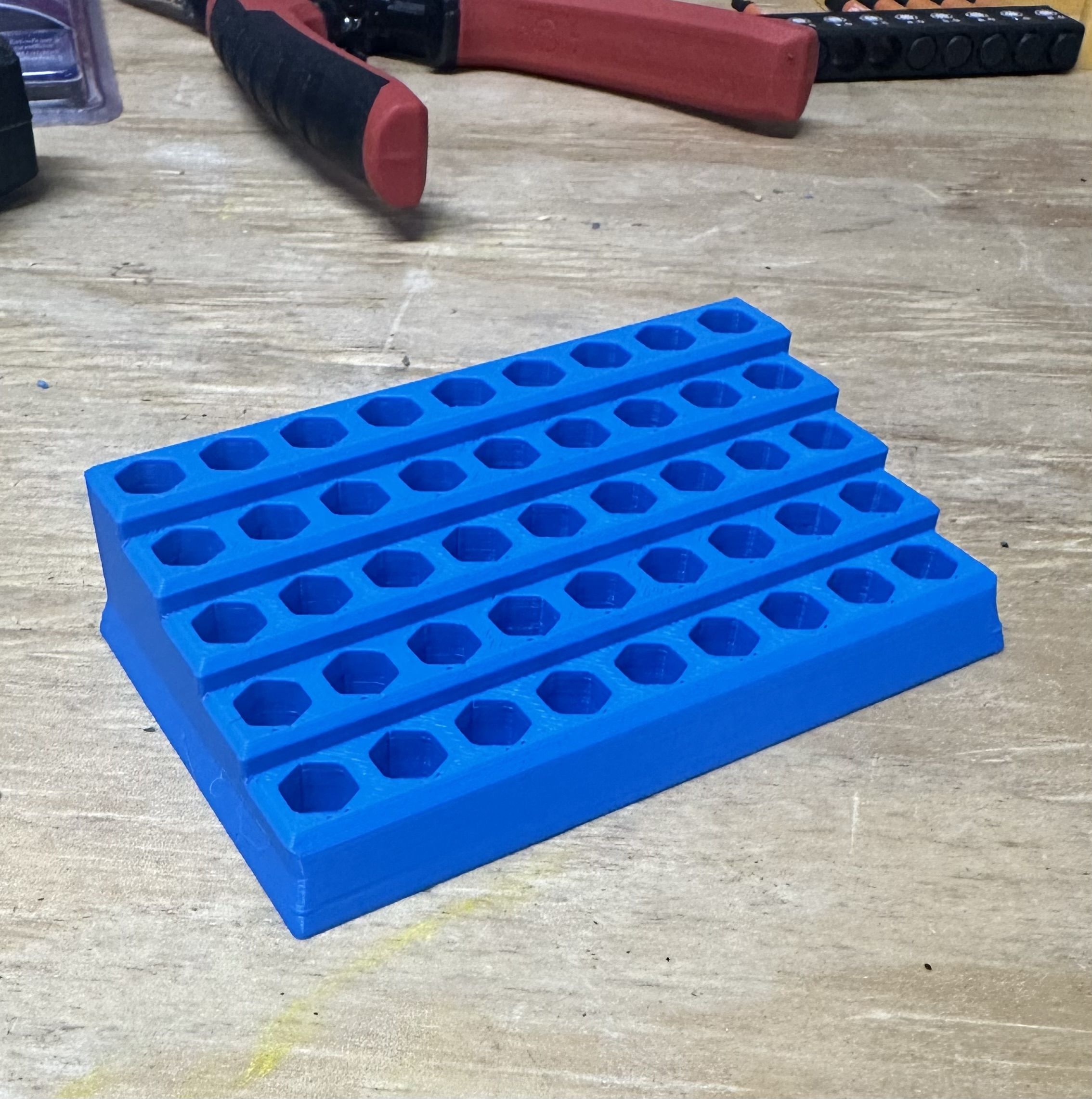 1/4" Hex Shank Bit Worktop Organizer - 45 Bits by eb2292 | Download ...