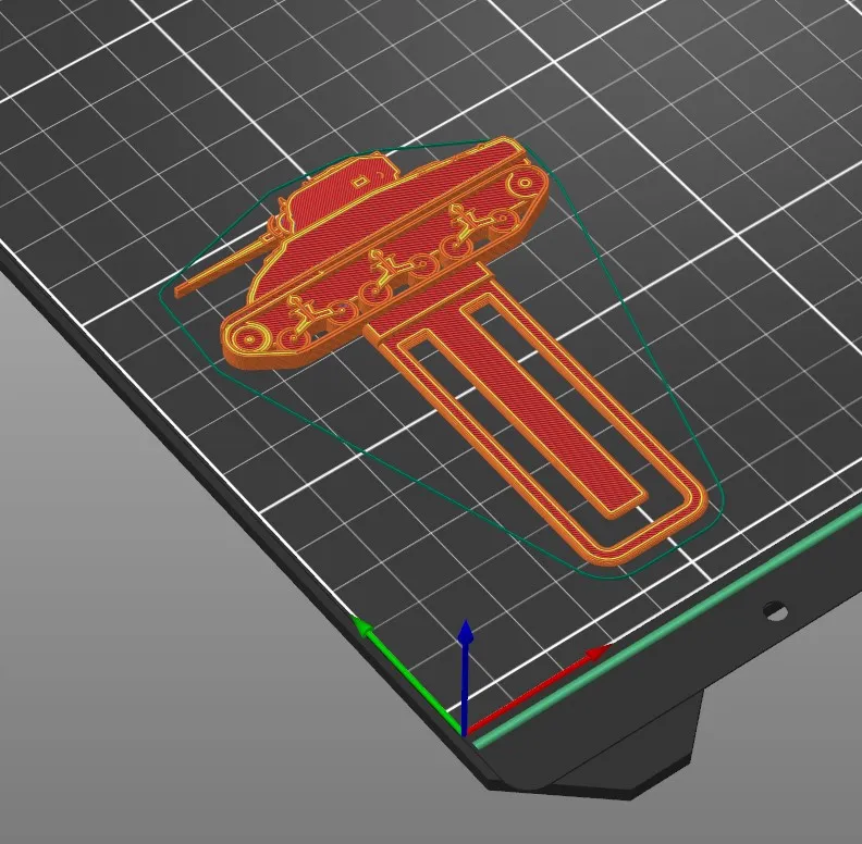 Sherman M4A1 Tank Bookmark by Edy195 | Download free STL model ...