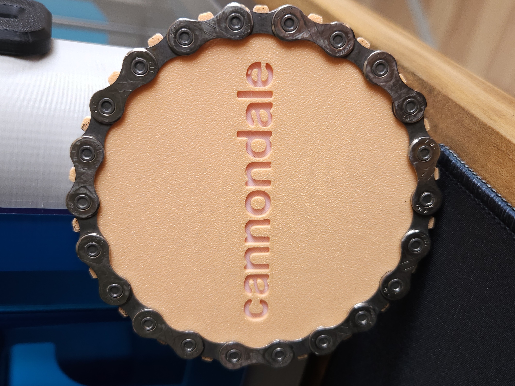 Bike Chain Coaster Cannondale by Marcus | Download free STL model ...