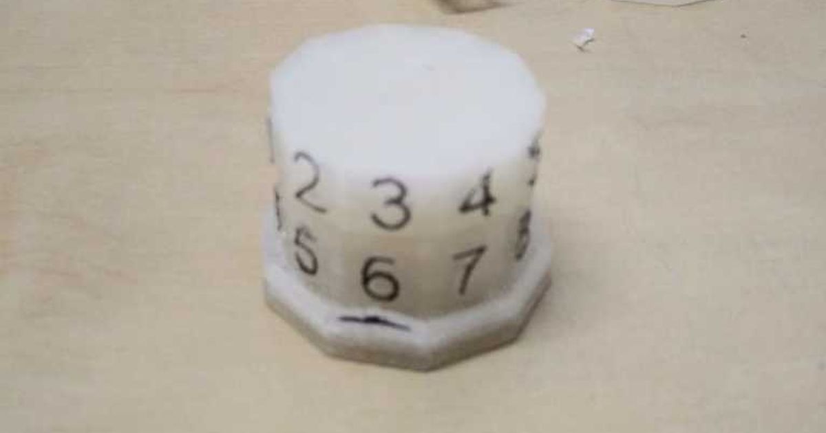 Magnetic life counter by Tooner.it | Download free STL model ...